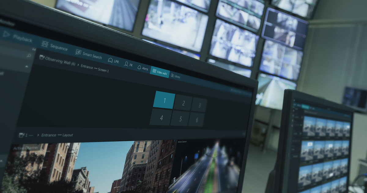 Control Room Video Wall :: In Focus :: Luxriot